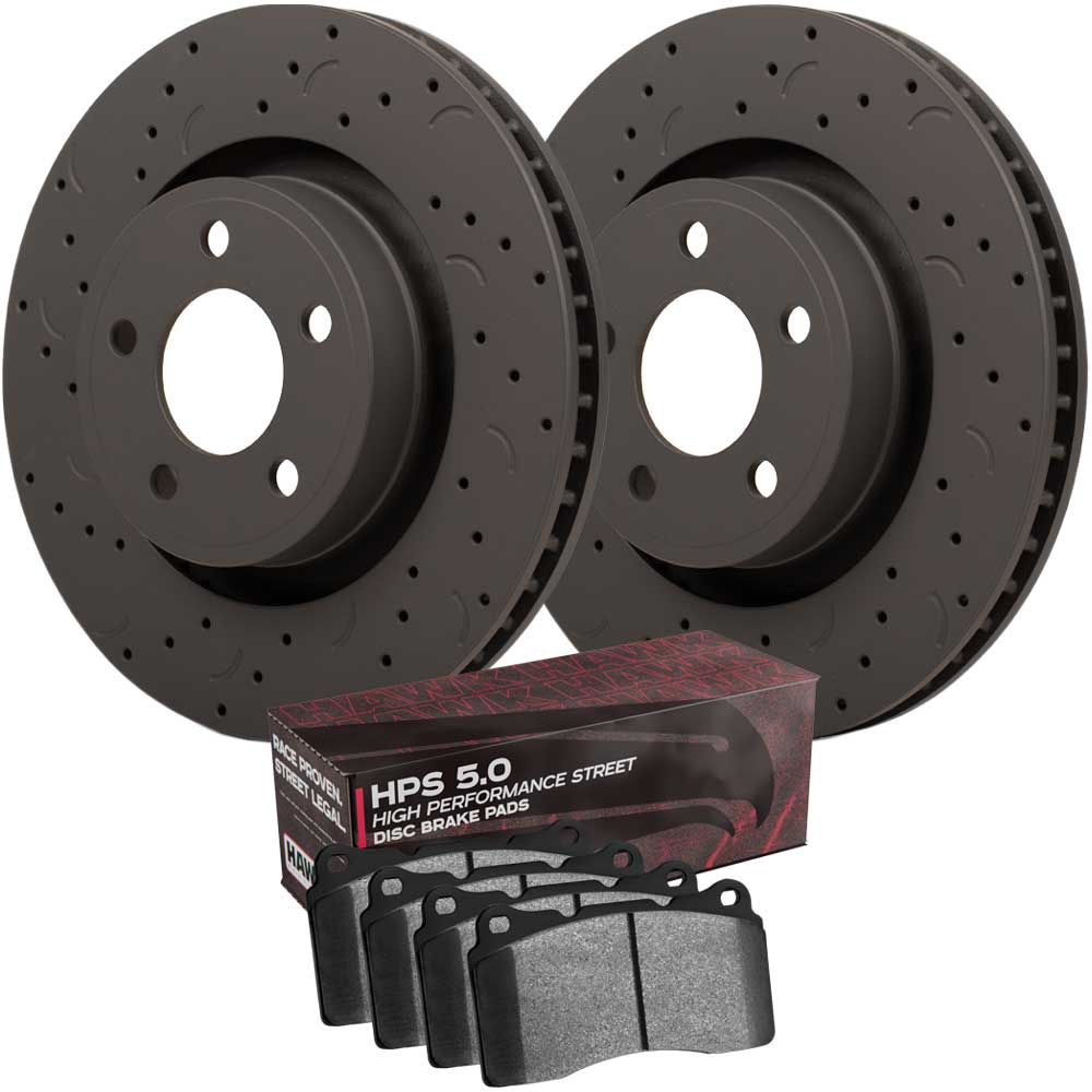 Hawk Performance HKC5344.275B Brake Kit - Front - Hawk Pads Direct